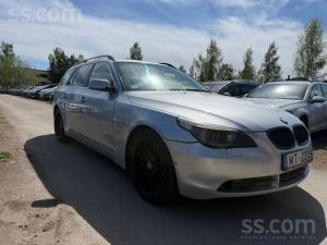 Grey BMW 525 2005 in Riga, with an engine capacity of 2.50 L and mileage of 364 thousand km for 2000 €, photo  on AUTOMOTO.COM.LV