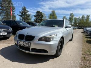 Grey BMW 525 2005 in Riga, with an engine capacity of 2.50 L and mileage of 364 thousand km for 2000 €, photo 3 on AUTOMOTO.COM.LV
