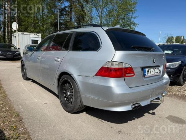 Grey BMW 525 2005 in Riga, with an engine capacity of 2.50 L and mileage of 364 thousand km for 2000 €, photo 5 on AUTOMOTO.COM.LV