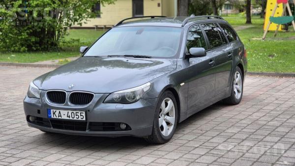 Pelēks BMW 525 2005 Jelgava, ar dzinēja tilpumu 2.50 L un nobraukumu 350 tūkst. km par 2200 €, foto 1 vietnē AUTOMOTO.COM.LV