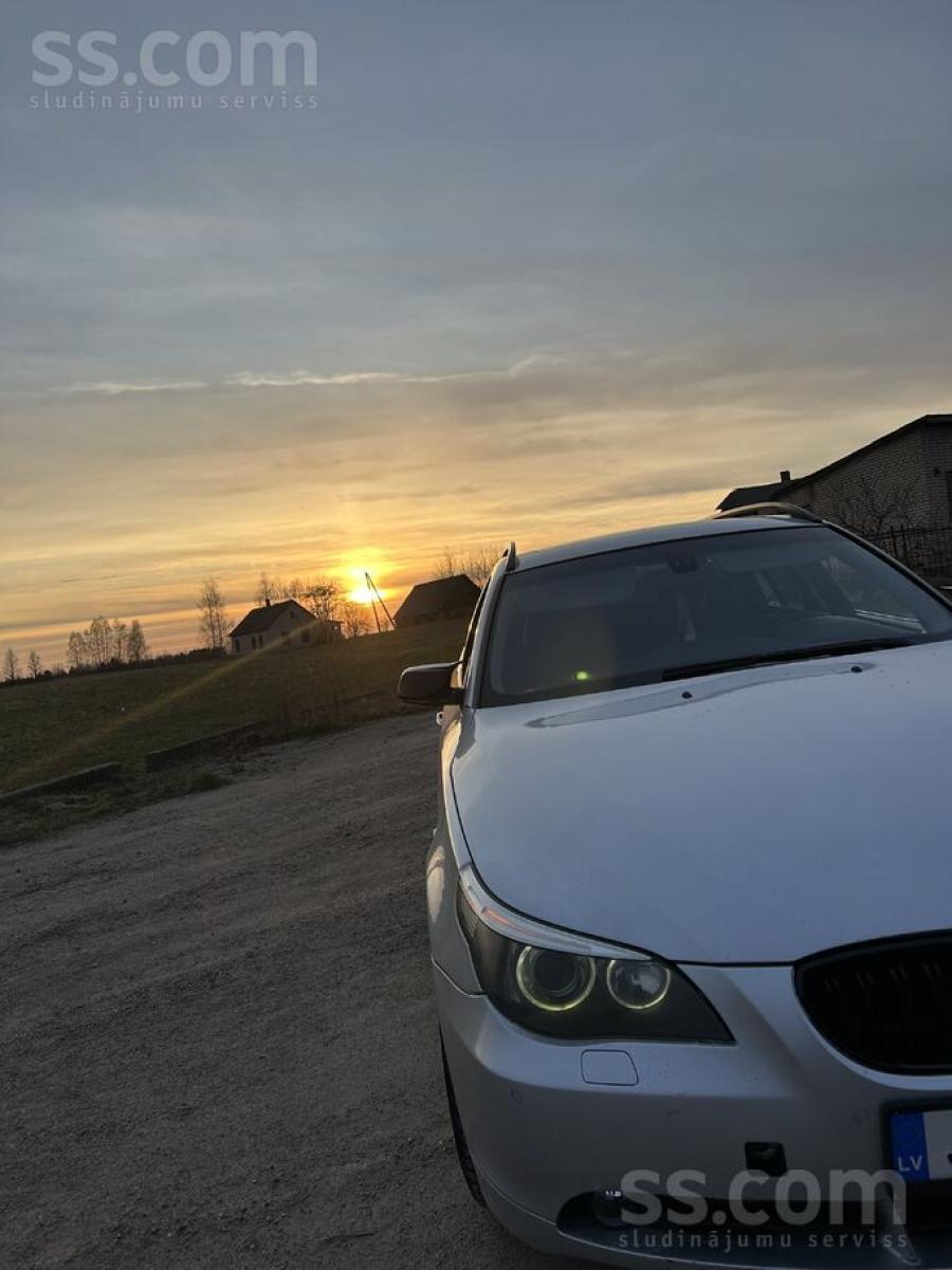 Grey BMW 525 2005 in Rezekne, with an engine capacity of 2.50 L and mileage of 433 thousand km for 3000 €, photo 3 on AUTOMOTO.COM.LV