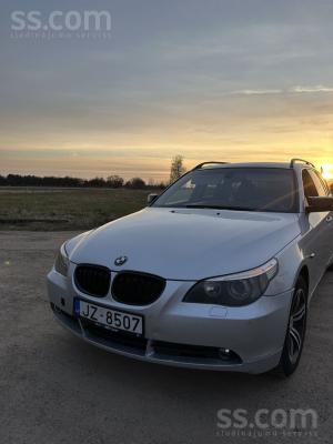 Grey BMW 525 2005 in Rezekne, with an engine capacity of 2.50 L and mileage of 433 thousand km for 3000 €, photo 4 on AUTOMOTO.COM.LV
