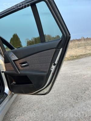 Grey BMW 525 2005 in Rezekne, with an engine capacity of 2.50 L and mileage of 433 thousand km for 3000 €, photo 18 on AUTOMOTO.COM.LV