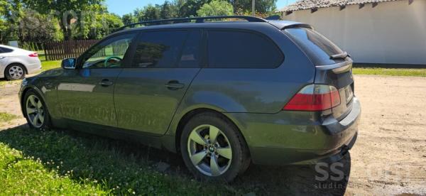 Grey BMW 525 2005 in Jelgava, with an engine capacity of 2.50 L and mileage of 351 thousand km for 2000 €, photo 4 on AUTOMOTO.COM.LV
