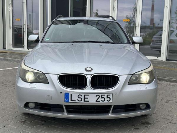 Grey BMW 525 2005 in Vilnius, with an engine capacity of 2.50 L and mileage of 418 thousand km for 1700 €, photo 2 on AUTOMOTO.COM.LV