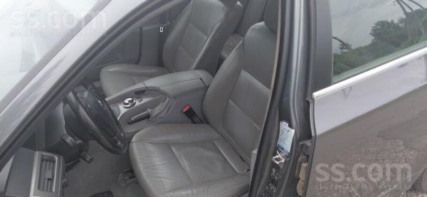 Grey BMW 525 2005 in Jelgava, with an engine capacity of 2.50 L and mileage of 300 thousand km for 2900 €, photo 6 on AUTOMOTO.COM.LV