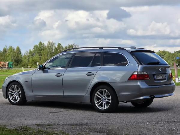 Grey BMW 525 2005 in Grobiņa, with an engine capacity of 2.50 L and mileage of 431 thousand km for 2900 €, photo 9 on AUTOMOTO.COM.LV