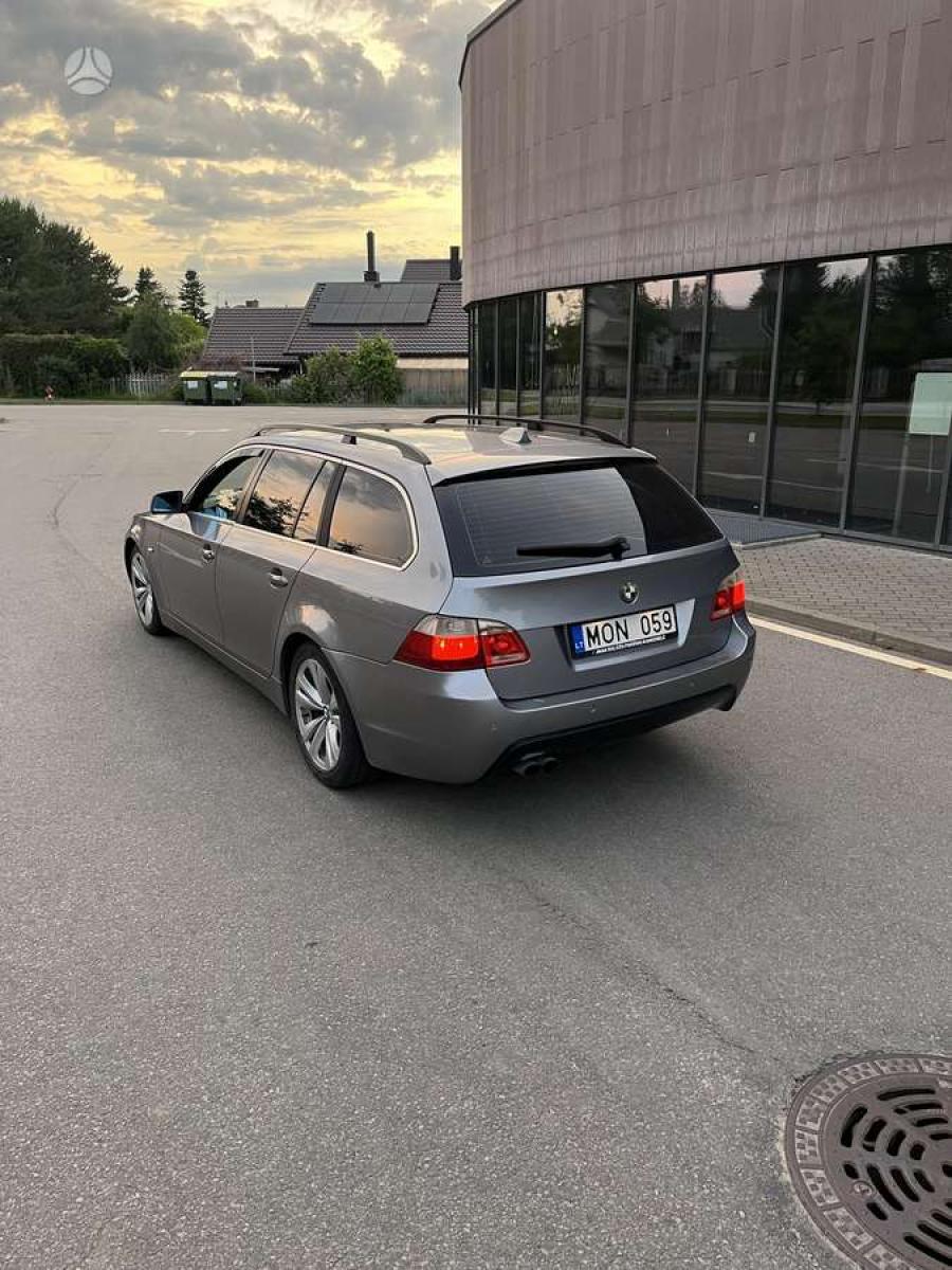 Pelēks BMW 525 2005 Šilalė, ar dzinēja tilpumu 2.50 L un nobraukumu 412 tūkst. km par 3000 €, foto 5 vietnē AUTOMOTO.COM.LV
