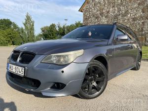 Pelēks BMW 525 2005 Preiļi, ar dzinēja tilpumu 2.50 L un nobraukumu 371 tūkst. km par 2650 €, foto  vietnē AUTOMOTO.COM.LV