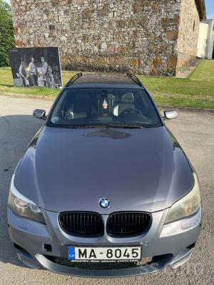 Pelēks BMW 525 2005 Preiļi, ar dzinēja tilpumu 2.50 L un nobraukumu 371 tūkst. km par 2650 €, foto 4 vietnē AUTOMOTO.COM.LV