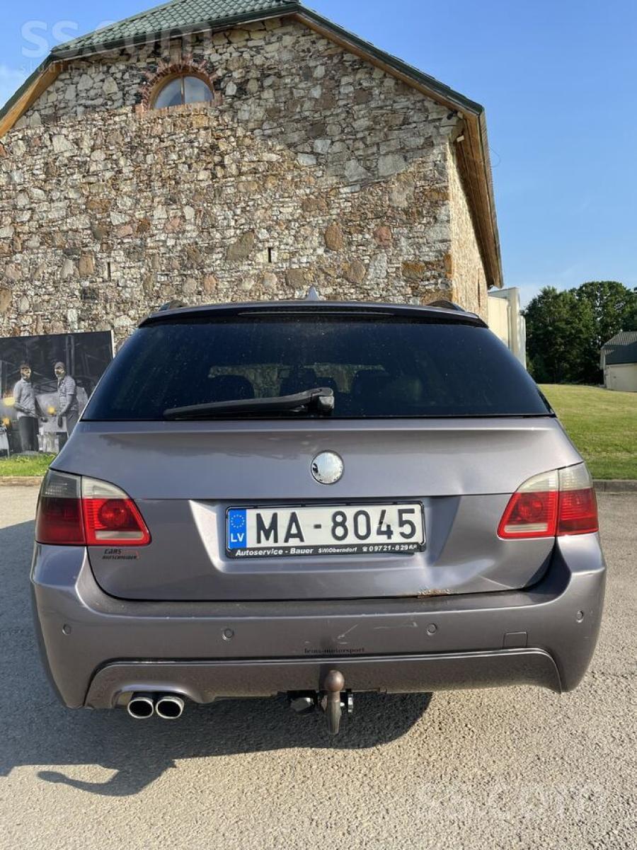 Pelēks BMW 525 2005 Preiļi, ar dzinēja tilpumu 2.50 L un nobraukumu 371 tūkst. km par 2650 €, foto 8 vietnē AUTOMOTO.COM.LV