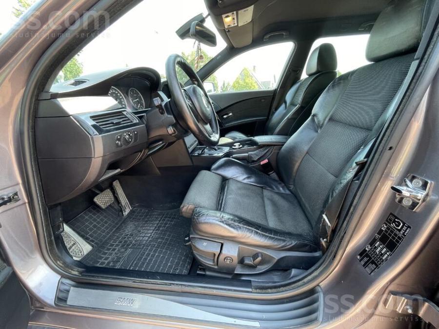 Pelēks BMW 525 2005 Preiļi, ar dzinēja tilpumu 2.50 L un nobraukumu 371 tūkst. km par 2650 €, foto 13 vietnē AUTOMOTO.COM.LV