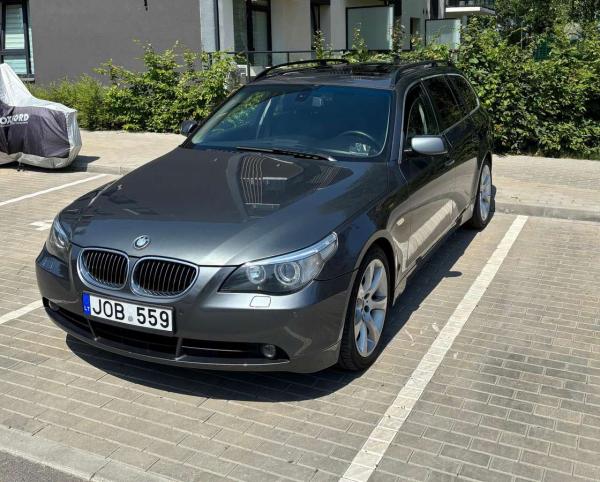 Pelēks BMW 525 2005 Ukmergė, ar dzinēja tilpumu 2.50 L un nobraukumu 365 tūkst. km par 3200 €, foto 2 vietnē AUTOMOTO.COM.LV