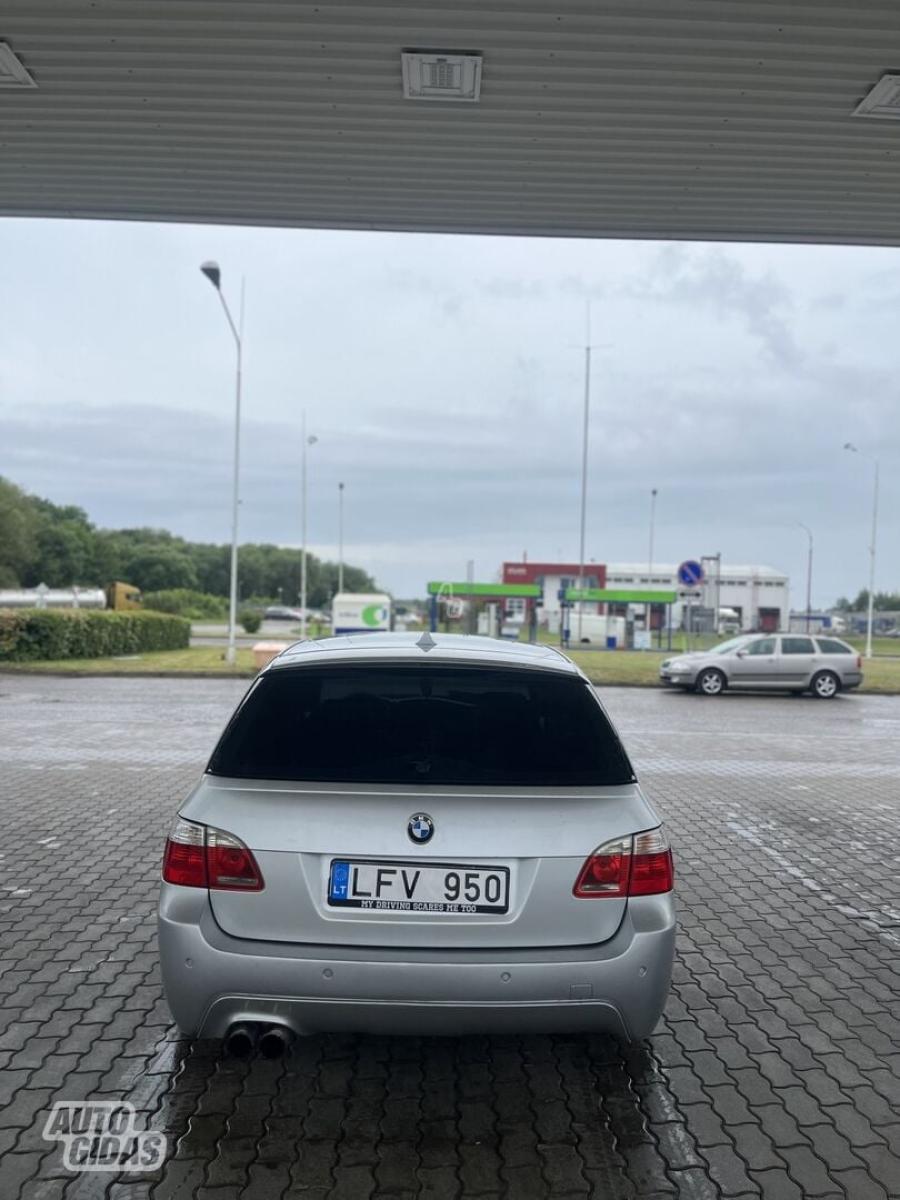 Grey BMW 525 2005 in Klaipeda, with an engine capacity of 2.50 L and mileage of 340 thousand km for 2450 €, photo 7 on AUTOMOTO.COM.LV