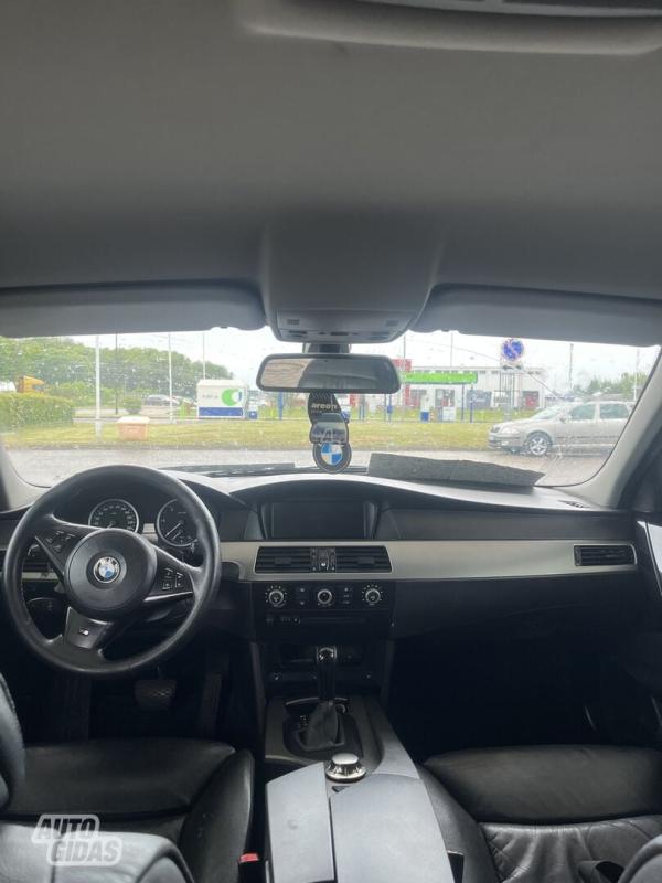 Grey BMW 525 2005 in Klaipeda, with an engine capacity of 2.50 L and mileage of 340 thousand km for 2450 €, photo 9 on AUTOMOTO.COM.LV