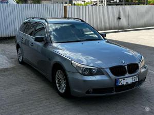 Pelēks BMW 525 2005 Viļņa, ar dzinēja tilpumu 2.50 L un nobraukumu 320 tūkst. km par 1900 €, foto 3 vietnē AUTOMOTO.COM.LV