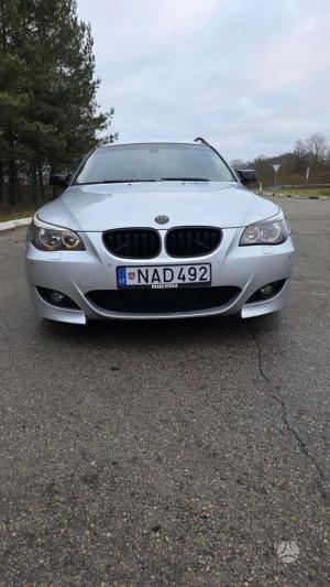 Pelēks BMW 525 2005 Klaipėda, ar dzinēja tilpumu 2.50 L un nobraukumu 400 tūkst. km par 2100 €, foto  vietnē AUTOMOTO.COM.LV