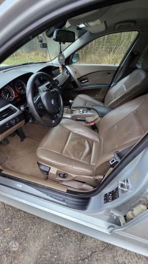 Pelēks BMW 525 2005 Klaipėda, ar dzinēja tilpumu 2.50 L un nobraukumu 400 tūkst. km par 2100 €, foto 6 vietnē AUTOMOTO.COM.LV