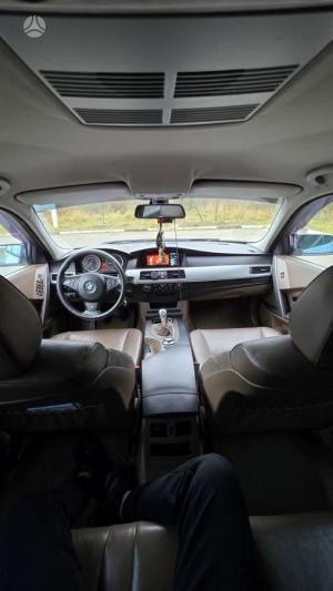 Pelēks BMW 525 2005 Klaipėda, ar dzinēja tilpumu 2.50 L un nobraukumu 400 tūkst. km par 2100 €, foto 7 vietnē AUTOMOTO.COM.LV