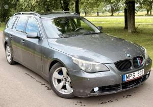 Pelēks BMW 525 2005 Viļņa, ar dzinēja tilpumu 2.50 L un nobraukumu 428 tūkst. km par 1650 €, foto 3 vietnē AUTOMOTO.COM.LV