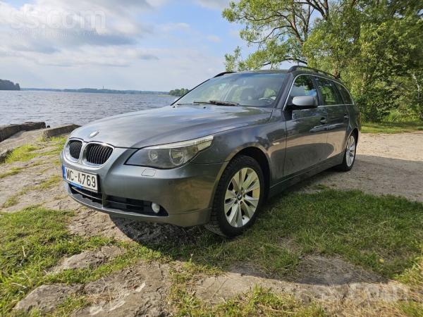 Grey BMW 525 2005 in Ogre, with an engine capacity of 2.50 L and mileage of 307 thousand km for 2699 €, photo 1 on AUTOMOTO.COM.LV