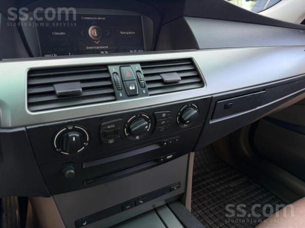 Grey BMW 525 2005 in Ogre, with an engine capacity of 2.50 L and mileage of 307 thousand km for 2699 €, photo 9 on AUTOMOTO.COM.LV