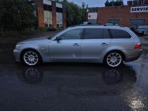 Grey BMW 525 2005 in Kaunas, with an engine capacity of 2.50 L and mileage of 397 thousand km for 3250 €, photo 8 on AUTOMOTO.COM.LV