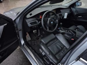 Grey BMW 525 2005 in Kaunas, with an engine capacity of 2.50 L and mileage of 397 thousand km for 3250 €, photo 9 on AUTOMOTO.COM.LV