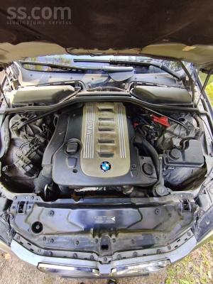 Grey BMW 525 2005 in Daugavpils, with an engine capacity of 2.50 L and mileage of 356 thousand km for 2600 €, photo 9 on AUTOMOTO.COM.LV
