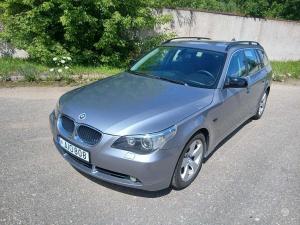 Pelēks BMW 525 2005 Šauļi, ar dzinēja tilpumu 2.49 L un nobraukumu 409 tūkst. km par 3599 €, foto  vietnē AUTOMOTO.COM.LV