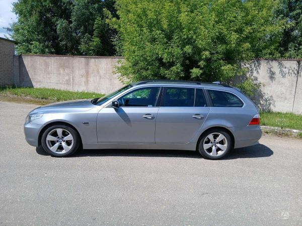 Grey BMW 525 2005 in Siauliai, with an engine capacity of 2.49 L and mileage of 409 thousand km for 3599 €, photo 4 on AUTOMOTO.COM.LV