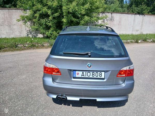 Grey BMW 525 2005 in Siauliai, with an engine capacity of 2.49 L and mileage of 409 thousand km for 3599 €, photo 5 on AUTOMOTO.COM.LV