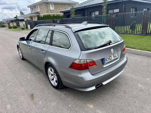 Pelēks BMW 525 2005 Kauņa, ar dzinēja tilpumu 2.50 L un nobraukumu 380 tūkst. km par 2999 €, foto 4 vietnē AUTOMOTO.COM.LV