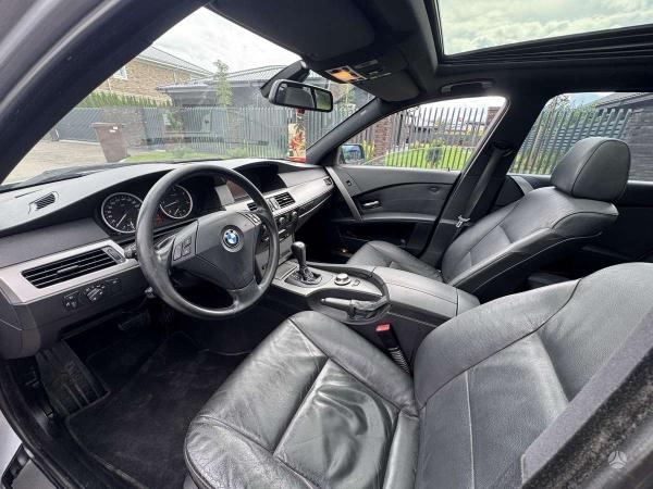 Pelēks BMW 525 2005 Kauņa, ar dzinēja tilpumu 2.50 L un nobraukumu 380 tūkst. km par 2999 €, foto 5 vietnē AUTOMOTO.COM.LV