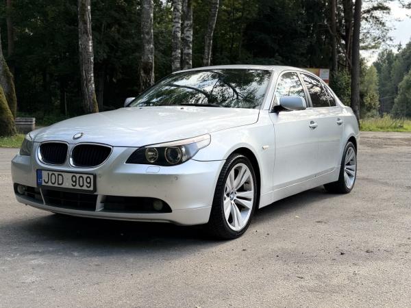 Pelēks BMW 525 2005 Kauņa, ar dzinēja tilpumu 2.50 L un nobraukumu 290 tūkst. km par 2790 €, foto 3 vietnē AUTOMOTO.COM.LV