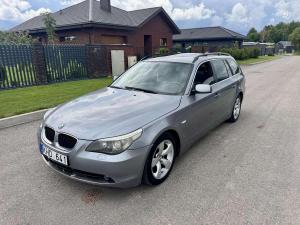 Pelēks BMW 525 2005 Kauņa, ar dzinēja tilpumu 2.50 L un nobraukumu 380 tūkst. km par 2999 €, foto  vietnē AUTOMOTO.COM.LV