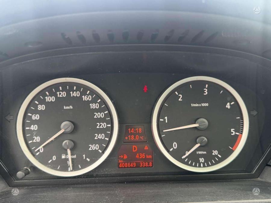 Серый БМВ 525 2005 в Каунас, объемом двигателя 2.50 л и пробегом 380 тыс. км за 2999 €, фото 11 на AUTOMOTO.COM.LV