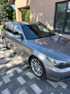 Grey BMW 525 2005 in Saldus, with an engine capacity of 2.50 L and mileage of 397 thousand km for 4990 €, photo  on AUTOMOTO.COM.LV