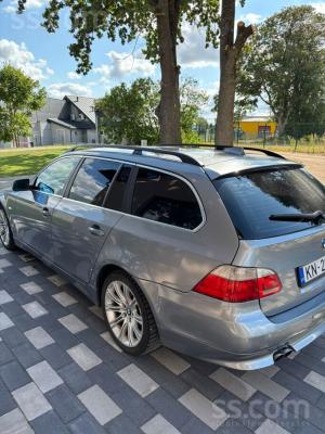 Grey BMW 525 2005 in Saldus, with an engine capacity of 2.50 L and mileage of 397 thousand km for 4990 €, photo 5 on AUTOMOTO.COM.LV