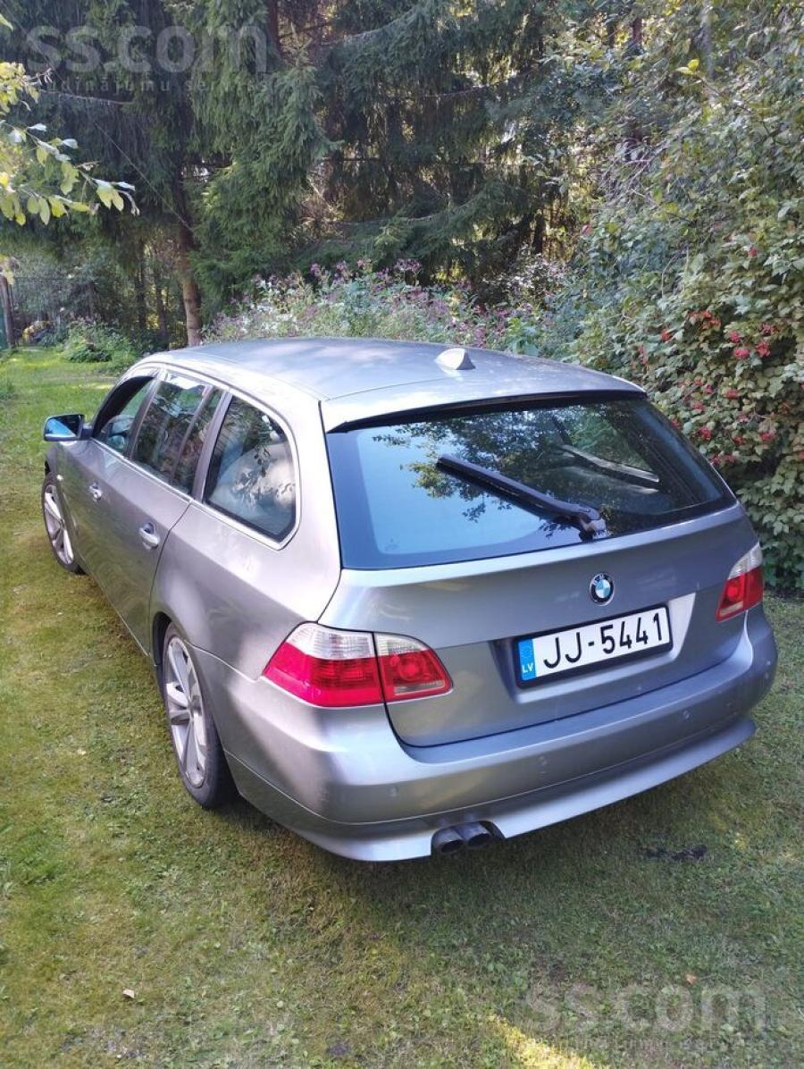 Pelēks BMW 525 2005 Daugavpils, ar dzinēja tilpumu 2.50 L un nobraukumu 415 tūkst. km par 2500 €, foto 5 vietnē AUTOMOTO.COM.LV