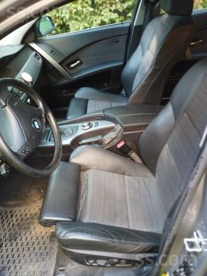 Pelēks BMW 525 2005 Daugavpils, ar dzinēja tilpumu 2.50 L un nobraukumu 415 tūkst. km par 2500 €, foto 6 vietnē AUTOMOTO.COM.LV
