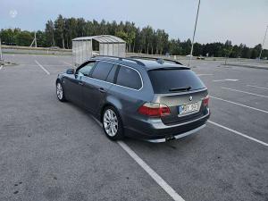Pelēks BMW 525 2005 Kauņa, ar dzinēja tilpumu 2.50 L un nobraukumu 371 tūkst. km par 1850 €, foto 5 vietnē AUTOMOTO.COM.LV