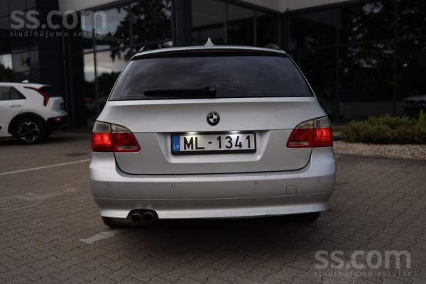 Pelēks BMW 525 2005 Dobele, ar dzinēja tilpumu 2.50 L un nobraukumu 350 tūkst. km par 2950 €, foto 8 vietnē AUTOMOTO.COM.LV