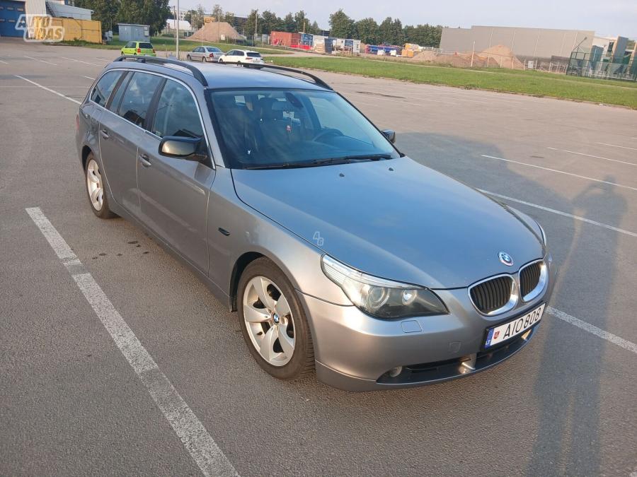 Pelēks BMW 525 2005 Šauļi, ar dzinēja tilpumu 2.50 L un nobraukumu 409 tūkst. km par 2100 €, foto 4 vietnē AUTOMOTO.COM.LV