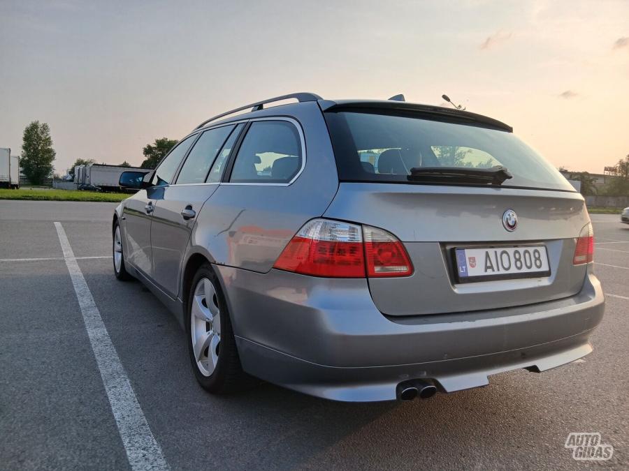 Pelēks BMW 525 2005 Šauļi, ar dzinēja tilpumu 2.50 L un nobraukumu 409 tūkst. km par 2100 €, foto 25 vietnē AUTOMOTO.COM.LV