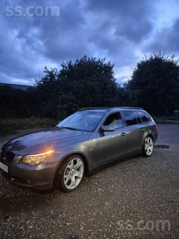 Pelēks BMW 525 2005 Liepāja, ar dzinēja tilpumu 2.50 L un nobraukumu 366 tūkst. km par 2800 €, foto 3 vietnē AUTOMOTO.COM.LV