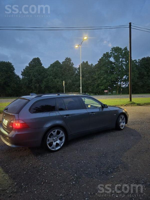 Pelēks BMW 525 2005 Liepāja, ar dzinēja tilpumu 2.50 L un nobraukumu 366 tūkst. km par 2800 €, foto 6 vietnē AUTOMOTO.COM.LV