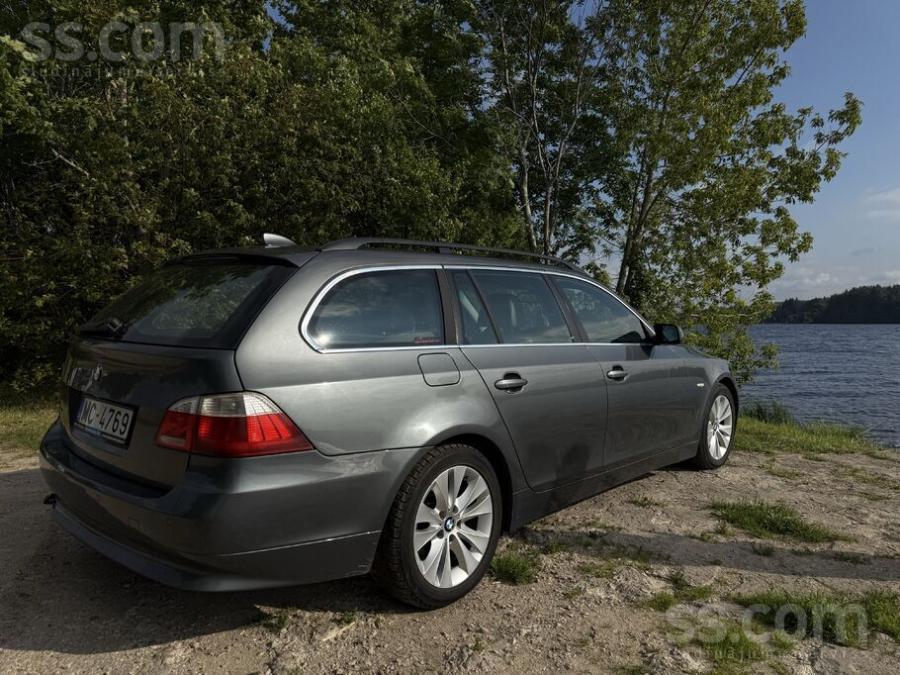 Pelēks BMW 525 2005 Ogre, ar dzinēja tilpumu 2.50 L un nobraukumu 307 tūkst. km par 2500 €, foto 3 vietnē AUTOMOTO.COM.LV