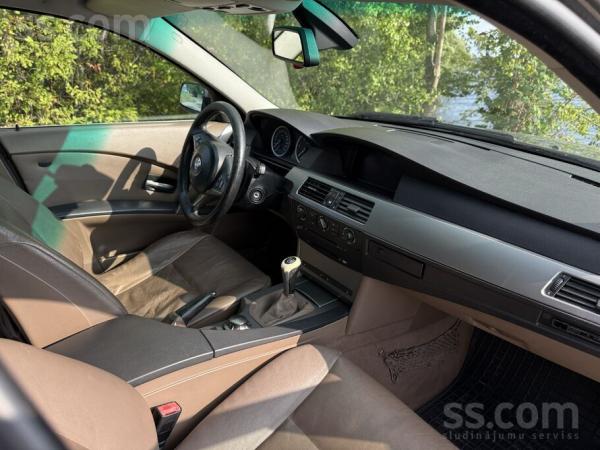 Pelēks BMW 525 2005 Ogre, ar dzinēja tilpumu 2.50 L un nobraukumu 307 tūkst. km par 2500 €, foto 6 vietnē AUTOMOTO.COM.LV