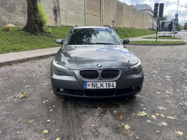 Grey BMW 525 2005 in Vilnius, with an engine capacity of 2.50 L and mileage of 442 thousand km for 2900 €, photo 3 on AUTOMOTO.COM.LV